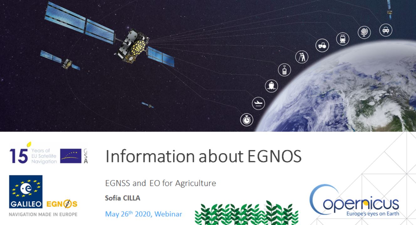 EGNOS, Galileo and Copernicus: space services for a more sustainable farming | EGNOS User ...